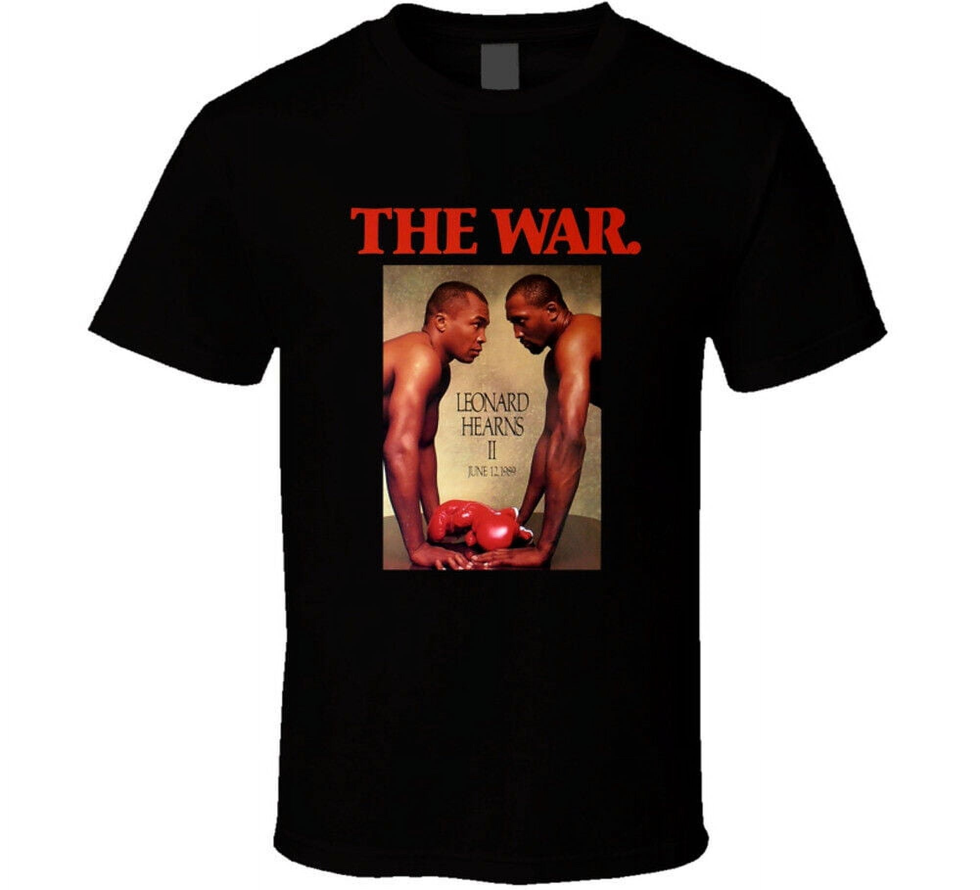 Sugar Ray Leonard Vs Tommy Hearns Retro Boxing Fight T Shirt - Walmart.com