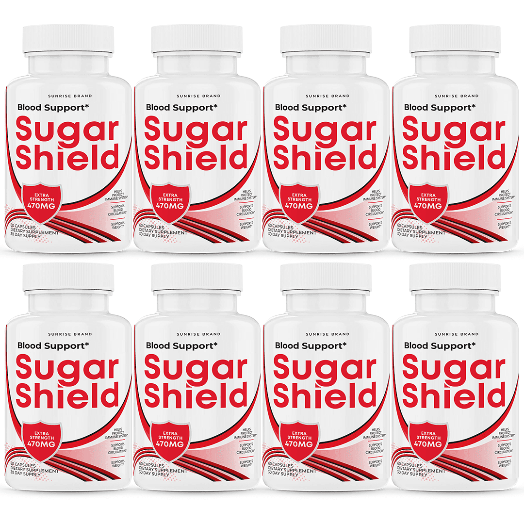 Sugar Shield Blood Support Capsules, Sugar Shield Blood Flow Pills 8 ...