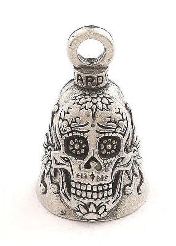 Sugar Skull Guardian® Bell Motorcycle Harley Accessory Gremlin Spirit ...