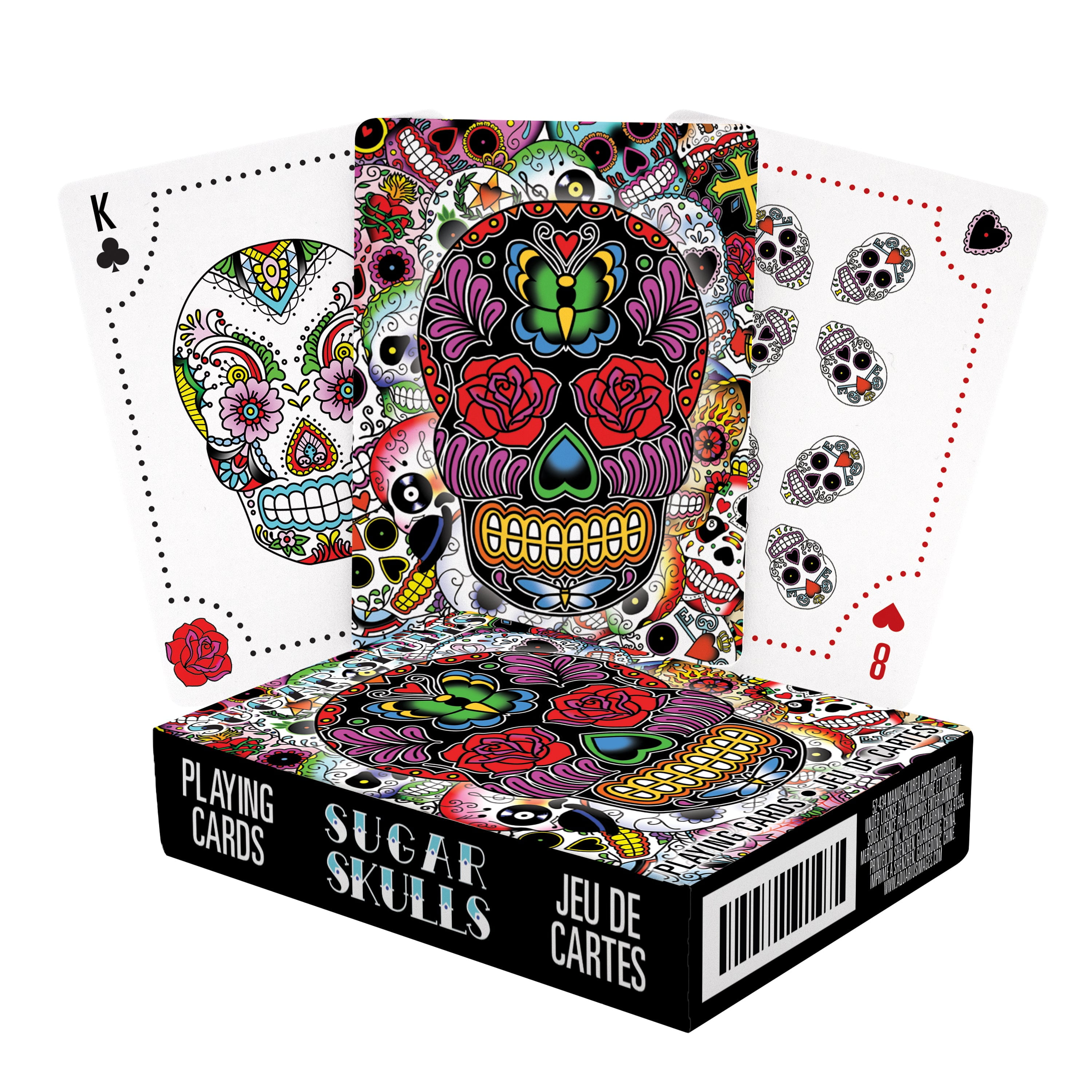 Sugar Skulls Playing Cards - Walmart.com