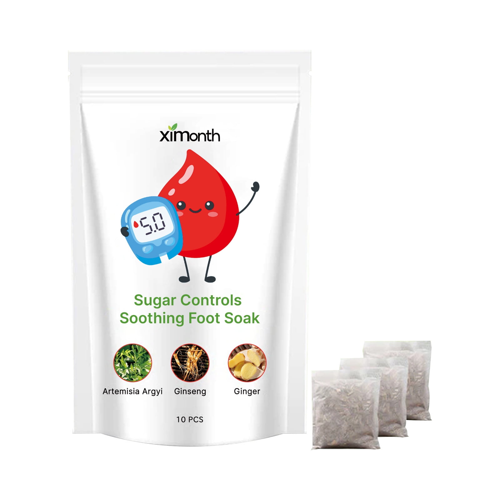 Sugar Soothing Foot Bath Bag Relieves Physical Discomforts Sugar ...