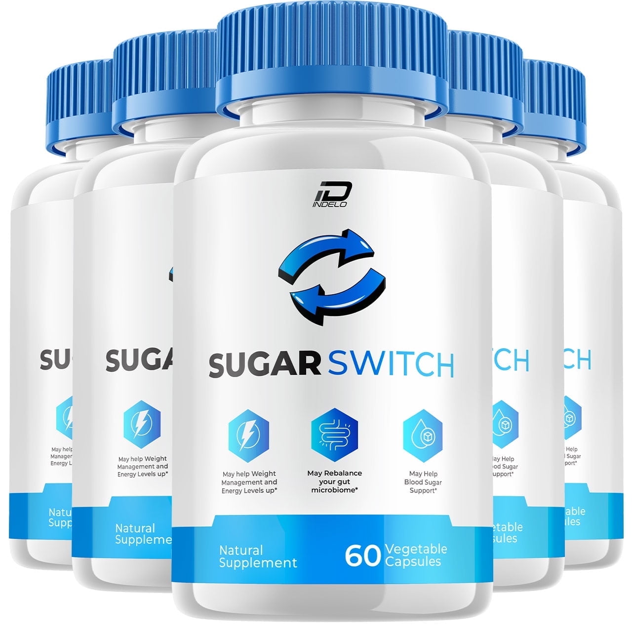 Sugar Switch Capsule, SugarSwitch Advanced Blood Support Formula, 5 ...