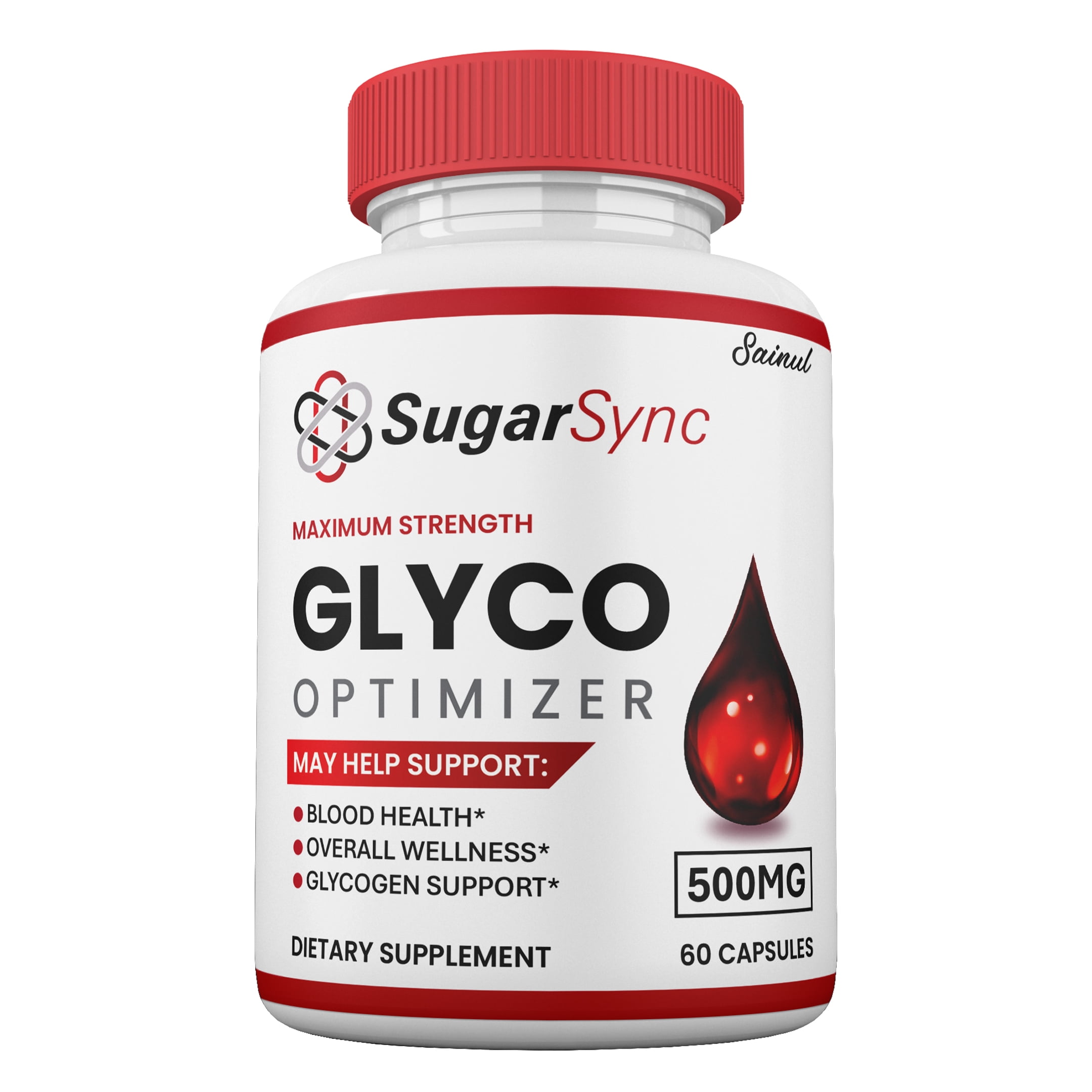 Sugar Sync Glyco Optimizer Capsules, SugarSync Pills Maximum Strength Supplement for Glycogen ...