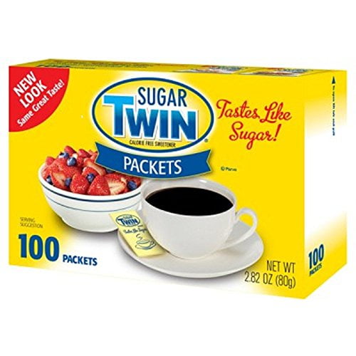 Sugar Twin Sugar Substitute Coffee Service, 100 ct - Case of 12 ...