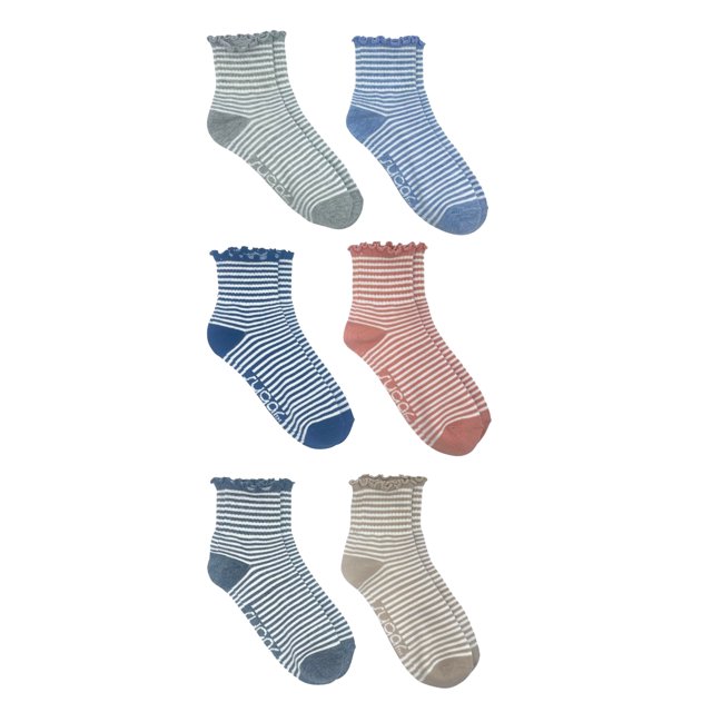 Sugar, Women's Ruffle Capri Socks, 6-Pack, Size 4-10 - Walmart.com