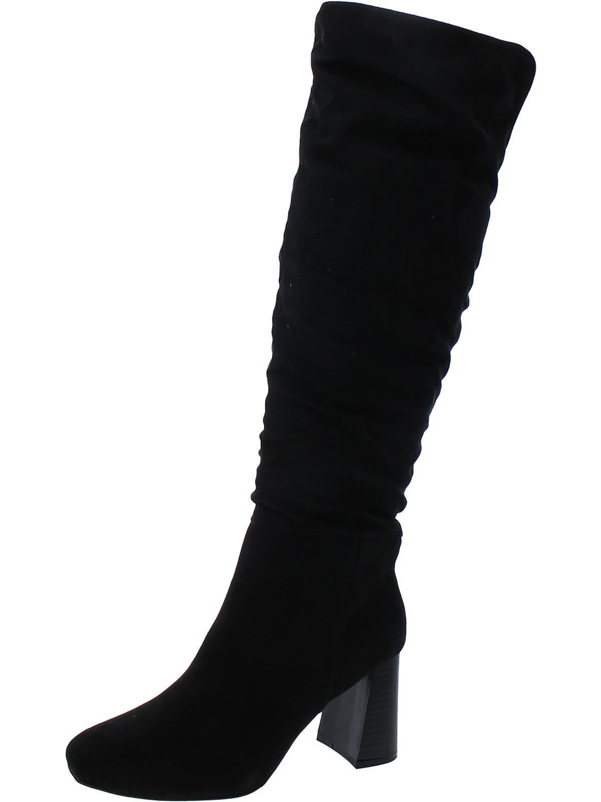 Sugar Womens Emerson Faux Suede Slouchy Knee-High Boots - Walmart.com