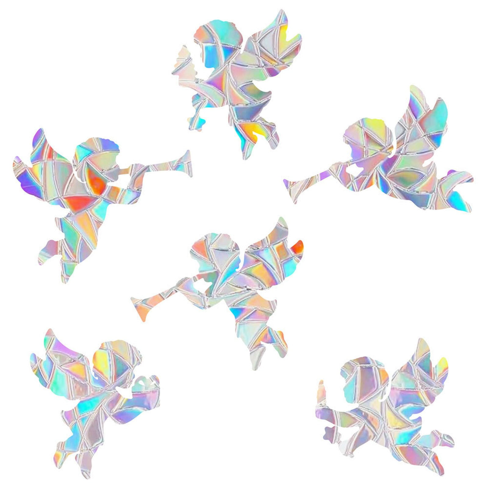 SugarBloom Christmas Stickers for Windows, Anti-Collision Decals to ...