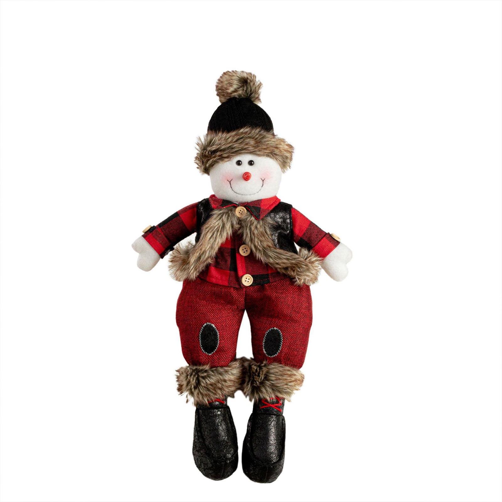 SugarBloom Santa Claus and Snowman Figurines, Christmas Decorations ...