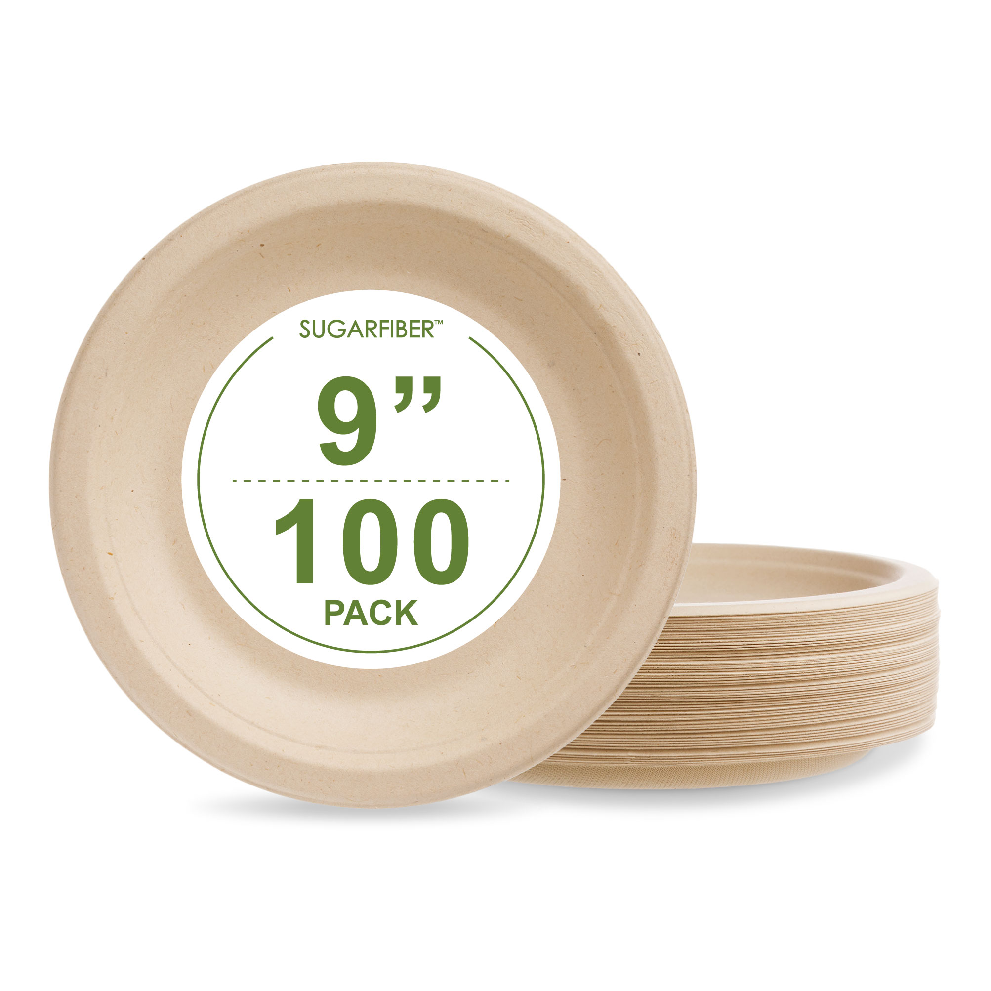 Glad Paper Plates, Square, 10.25", Green, 50 Ct - Walmart.com