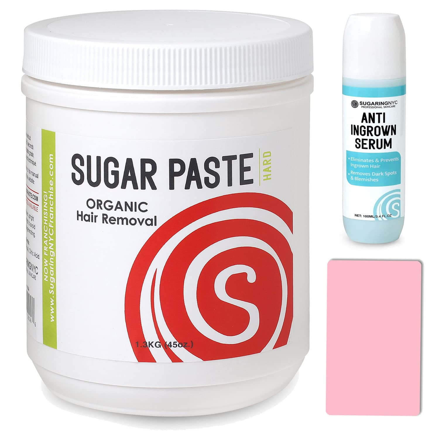 Sugaring Paste Hard for Coarse hair Kit with Anti-Ingrown Hair Roller ...