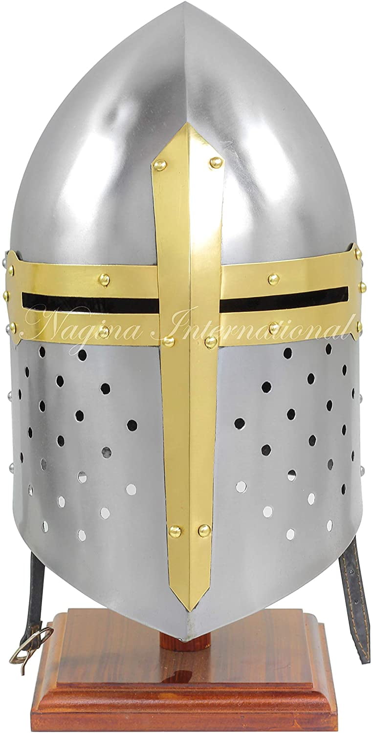 Sugarloaf Steel Helmets | Medieval Knight Sugarloaf Helm For Warriors ...