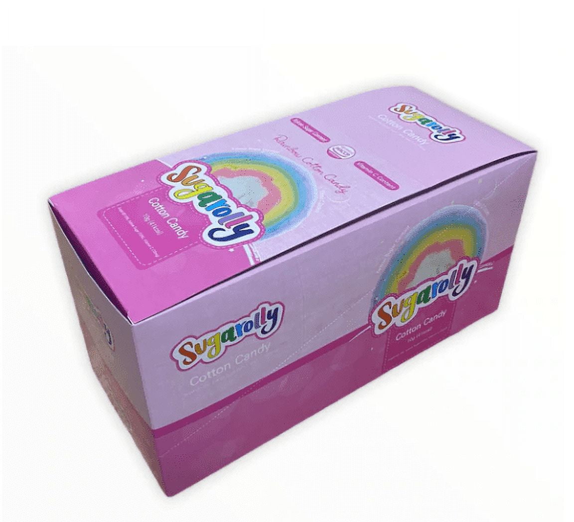 Sugarolly Rainbow Cotton Candy (1 RRP Box) - Total 10 Counts - Walmart.com