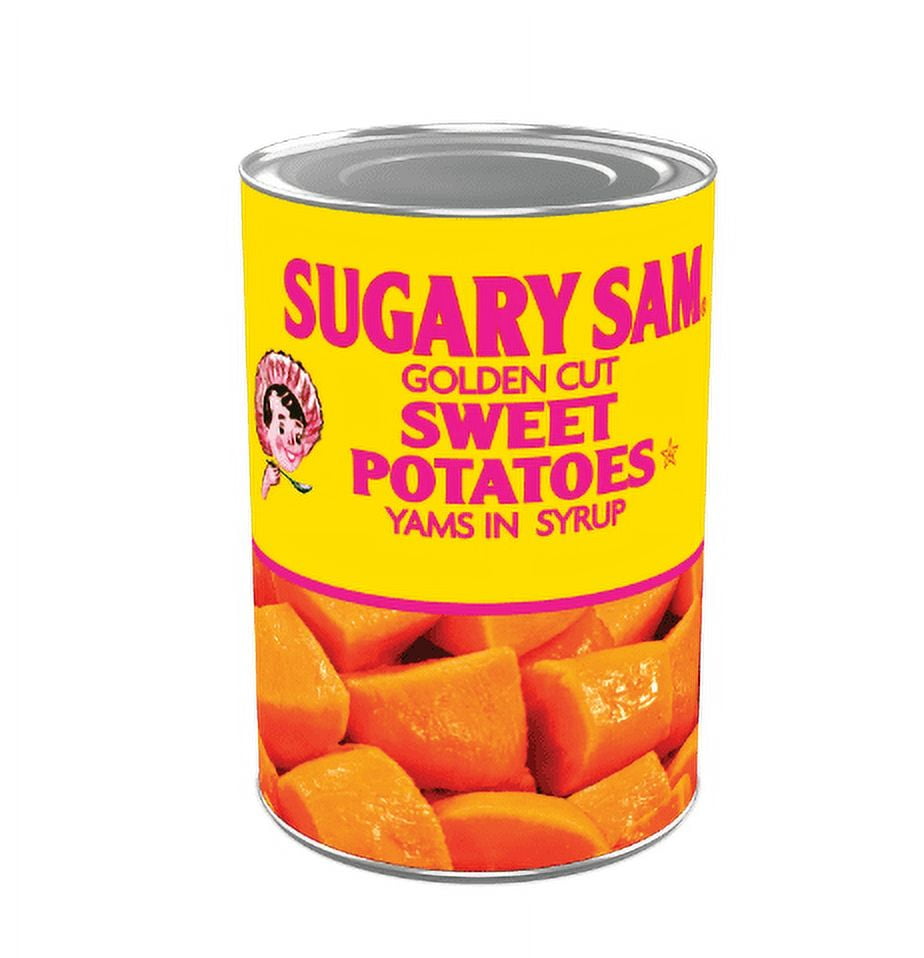 Sugary Sam Cut Sweet Potatoes Yams in Syrup, 15 oz Can - Walmart.com