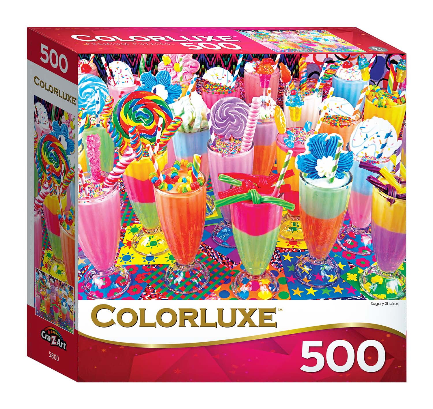 Sugary Shakes Jigsaw Puzzle - 500 Pieces - Walmart.com