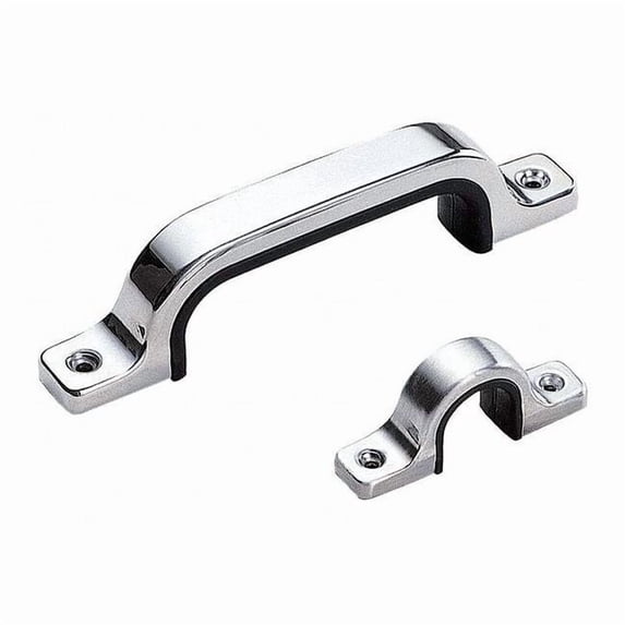 Sugatsune Pull Handle, Polished, Unthr. Through Holes US-120/M ...