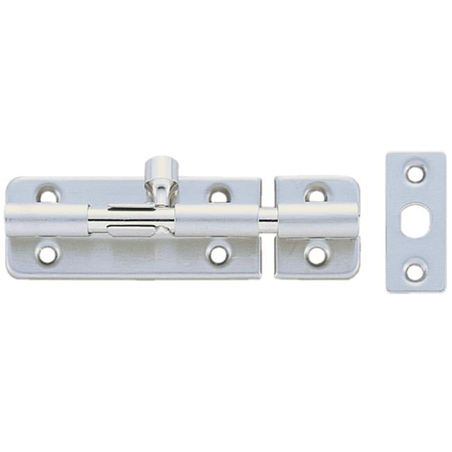 Sugatsune SUBL60 SS Spring Loaded Barrel Bolt BLS Series, Satin ...