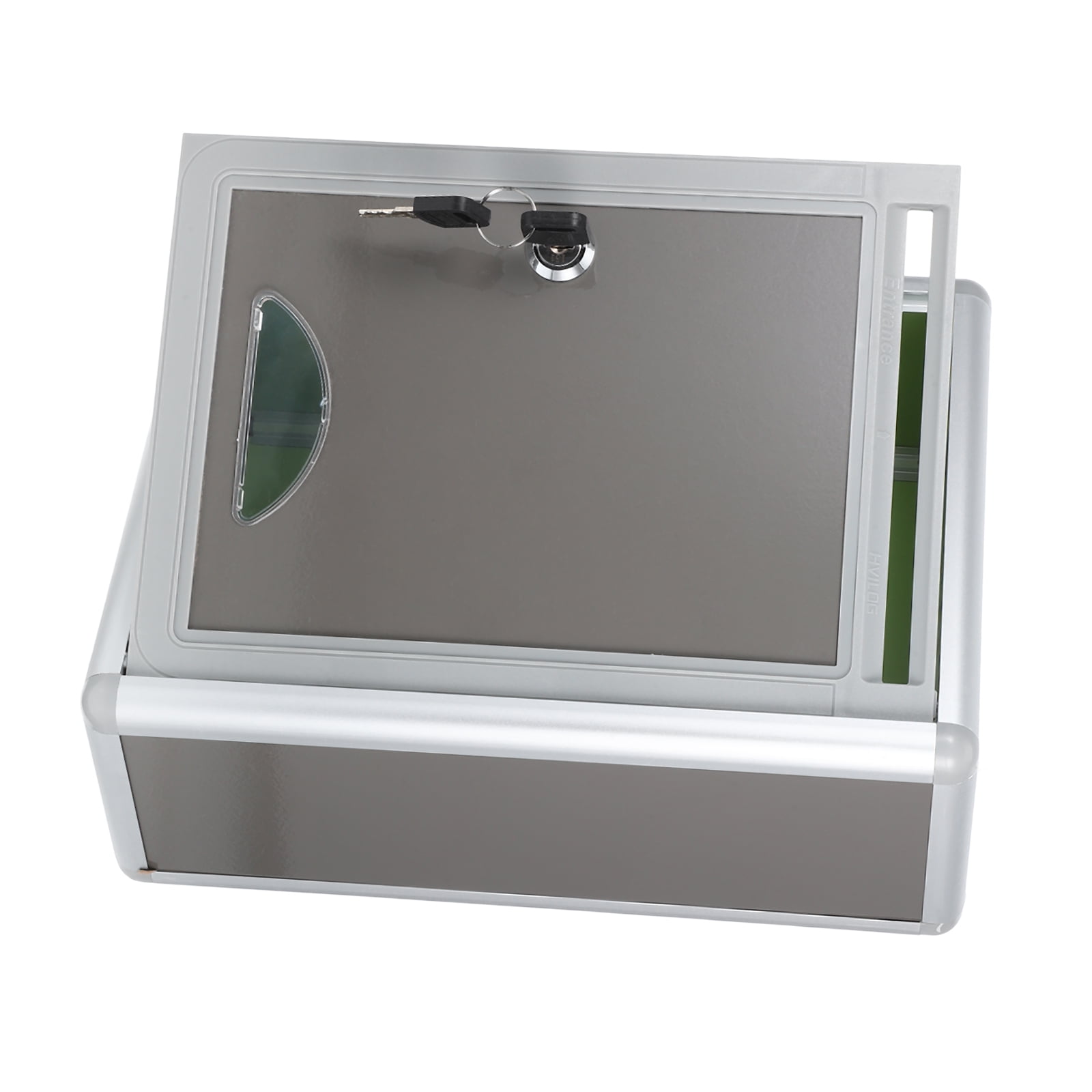 Suggestion Box Mailbox with Lock Wall Hanging Complaint Box Aluminium ...