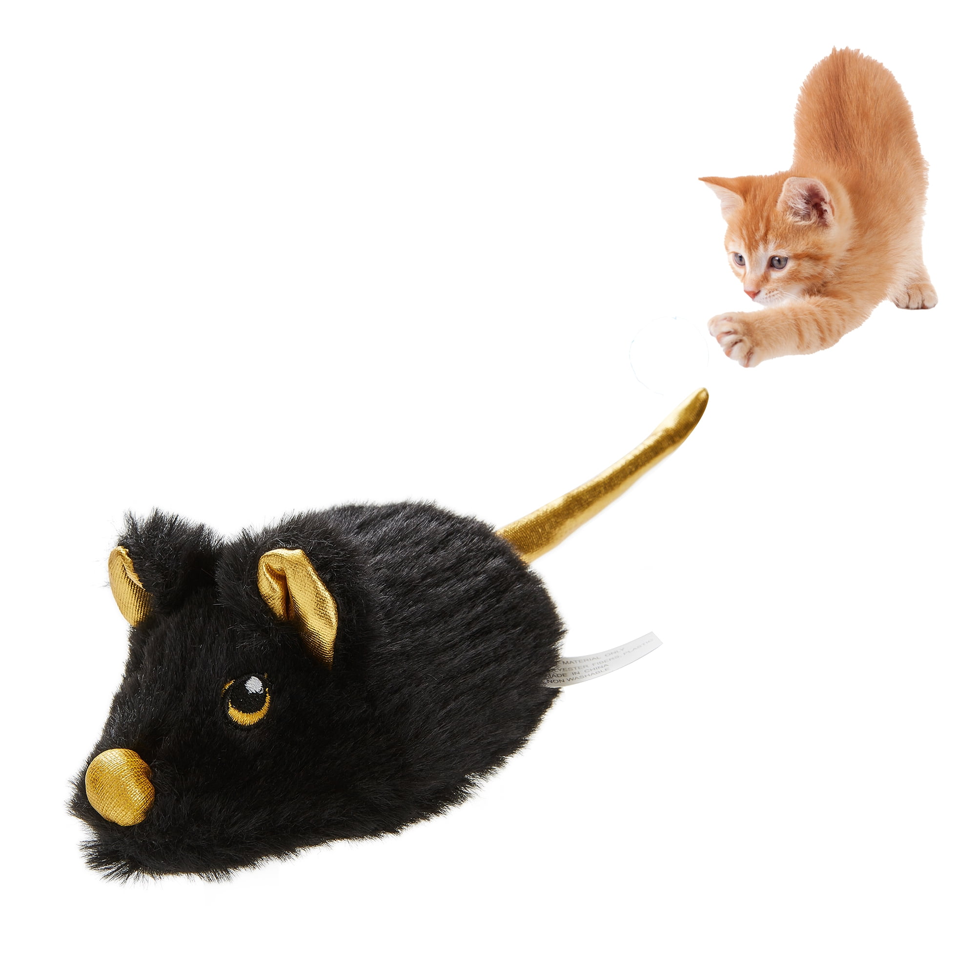 Suhaco Cat Toys Interactive Mouse Kitty Toy Automatic Moving Mice ...