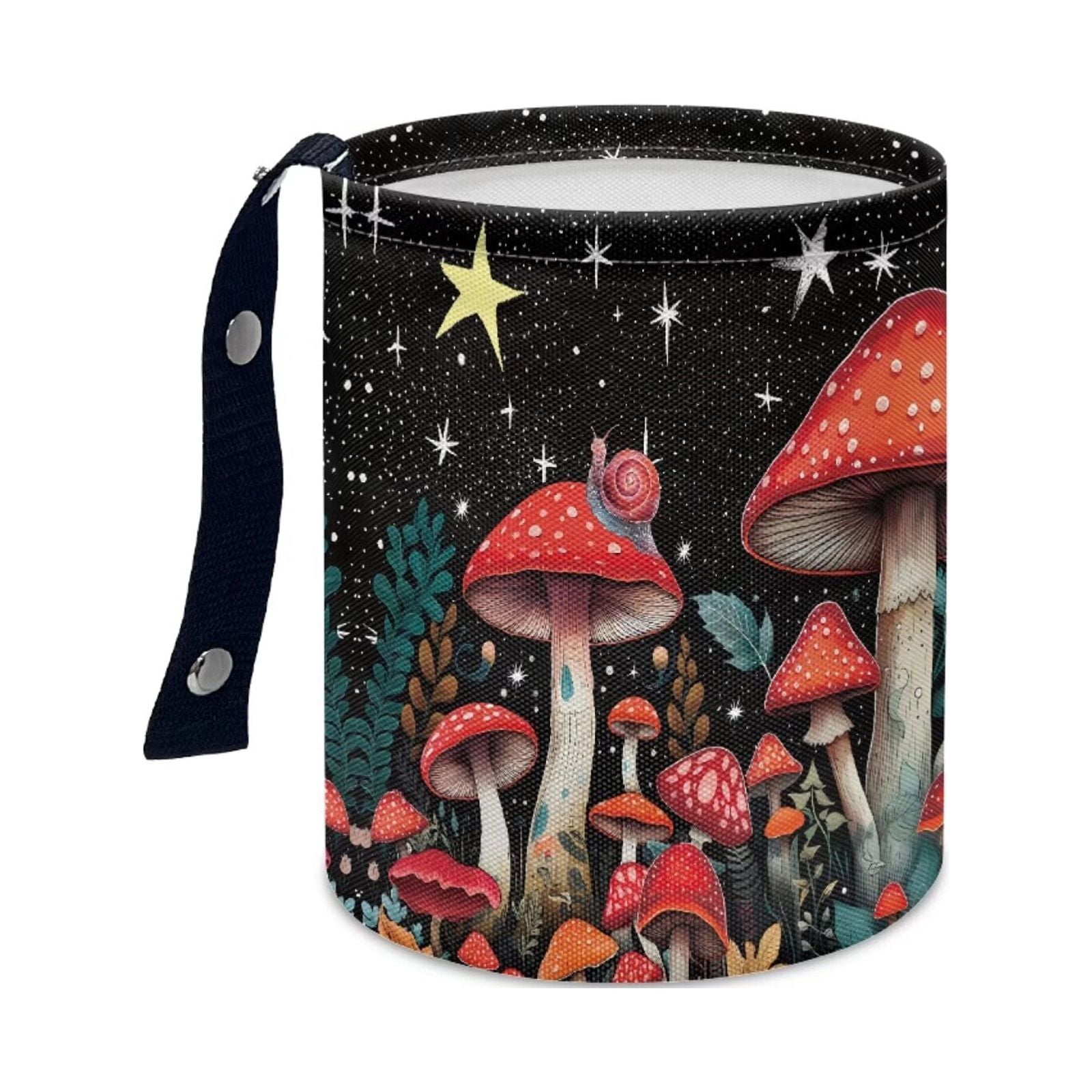 Suhoaziia Botanical Mushroom Trash Bin Center Console Interior Car ...