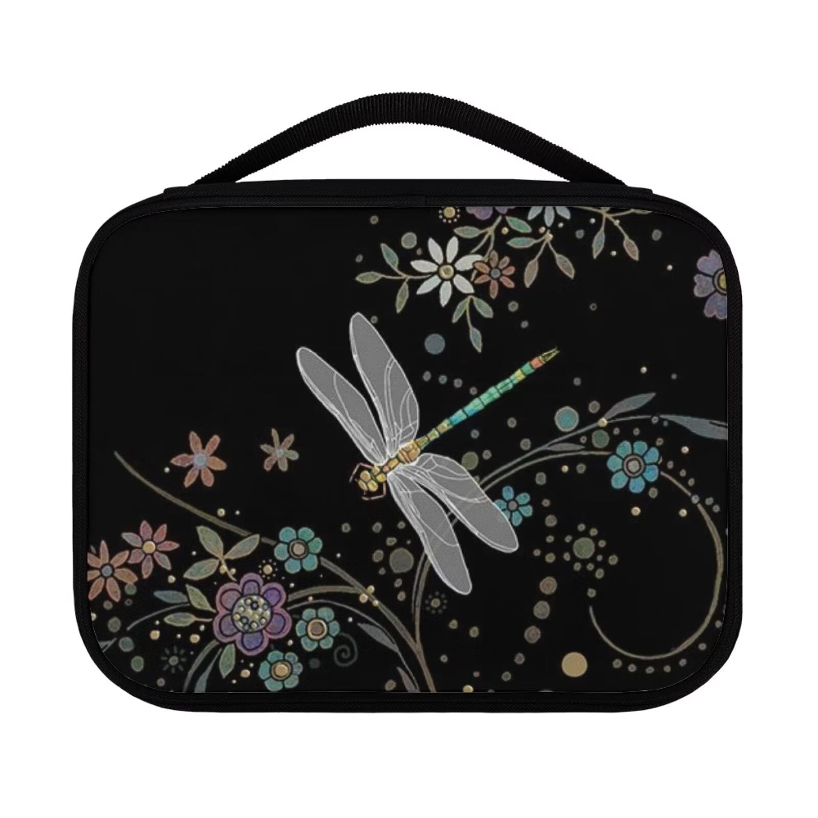 Suhoaziia Bright Dragonfly Bible Holder Case for Women Protective ...