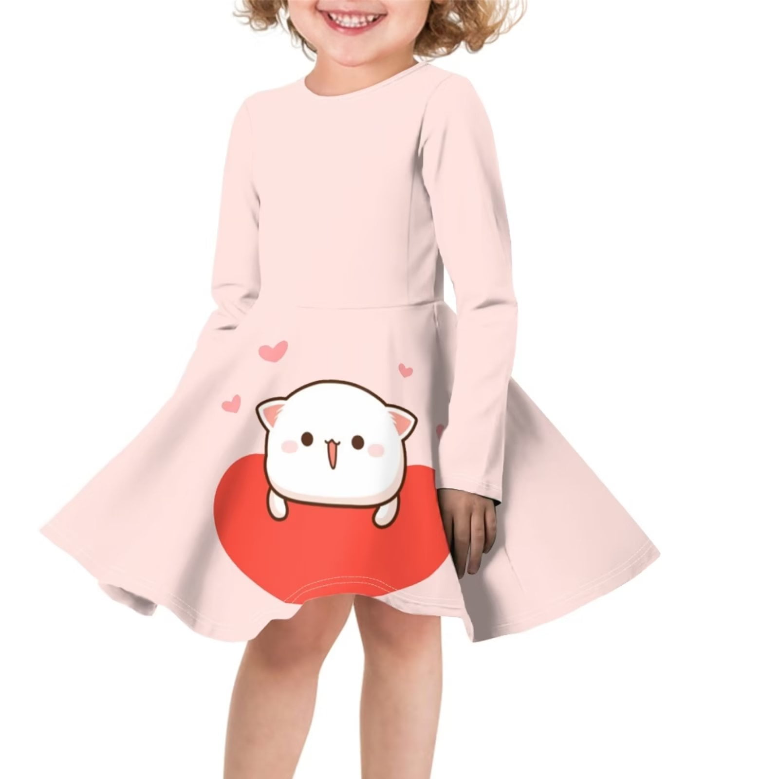 Suhoaziia Lovely Midi Skirt for Teenage Girls Size 9-10 Years Love ...