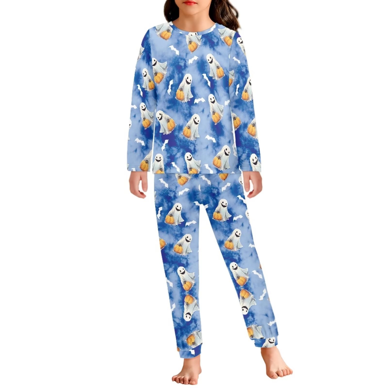 Suhoaziia Pajamas for Kids Soft Suit Long Sleeve Stretchy Top and Pants ...