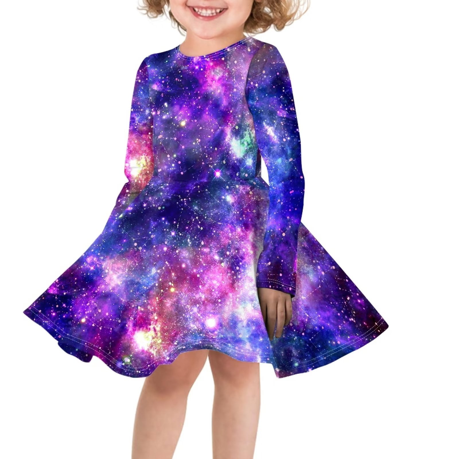 Suhoaziia Pleat Dress Up Clothes for Little Girls The Vast Universe ...