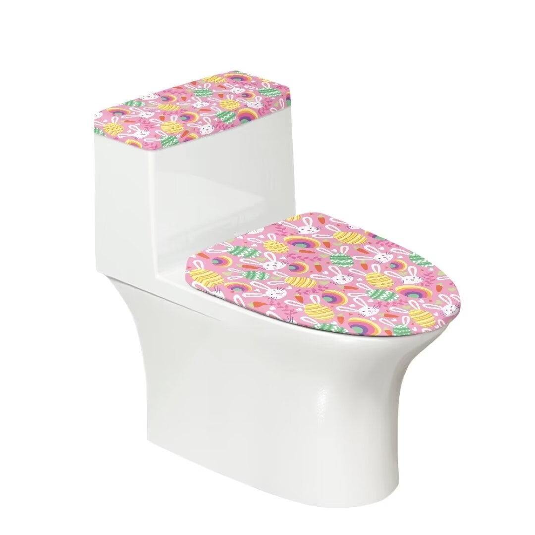 Suhoaziia Toilet Lid Covers for Bathroom Universal Fit Bathroom Dust ...