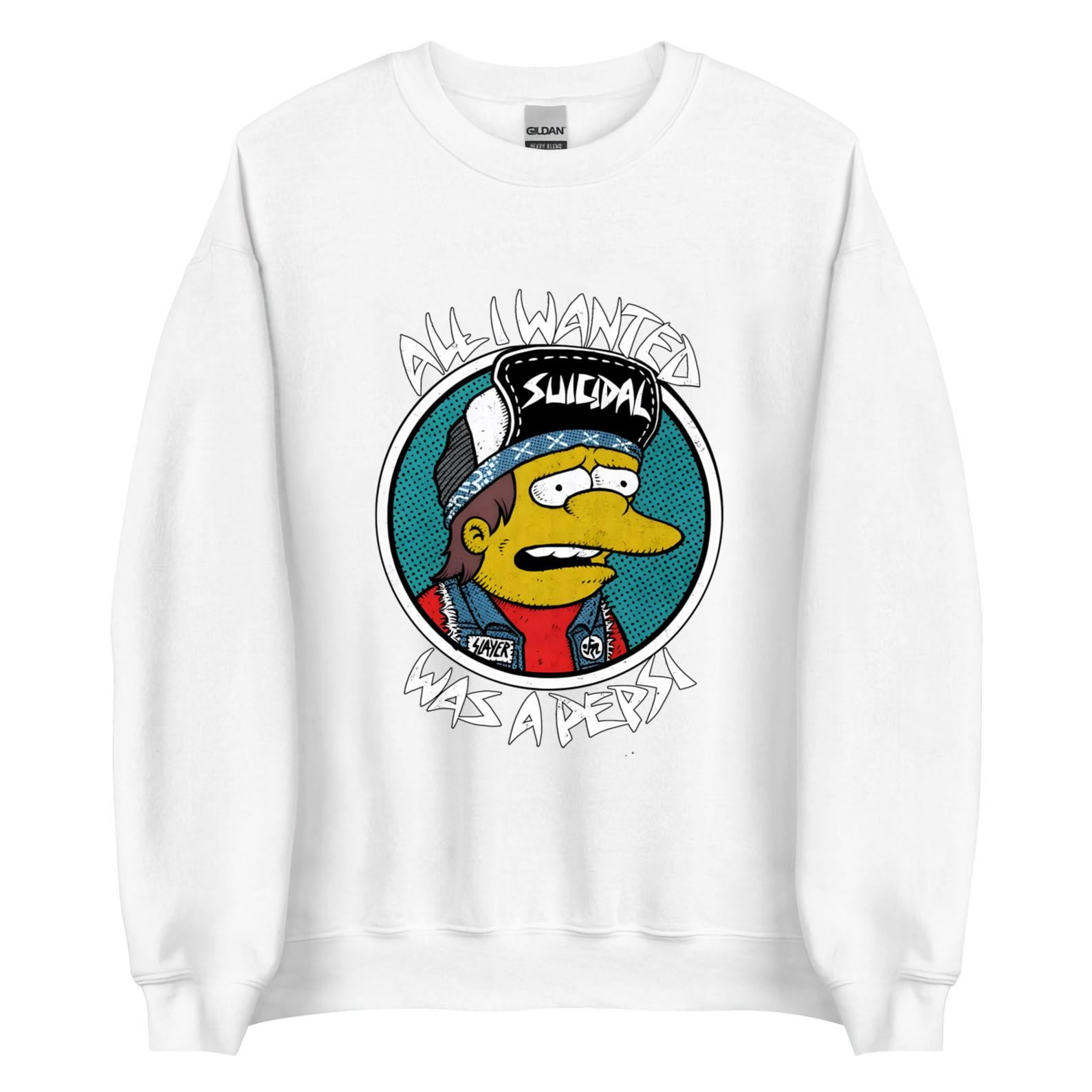 Suicidal Tendencies X Nelson Wanted A Pepsi Shirt - Walmart.com