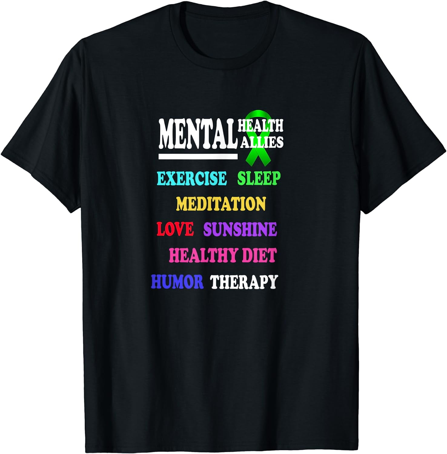 Suicide Depression Mental Health Prevention Awareness T-Shirt - Walmart.com