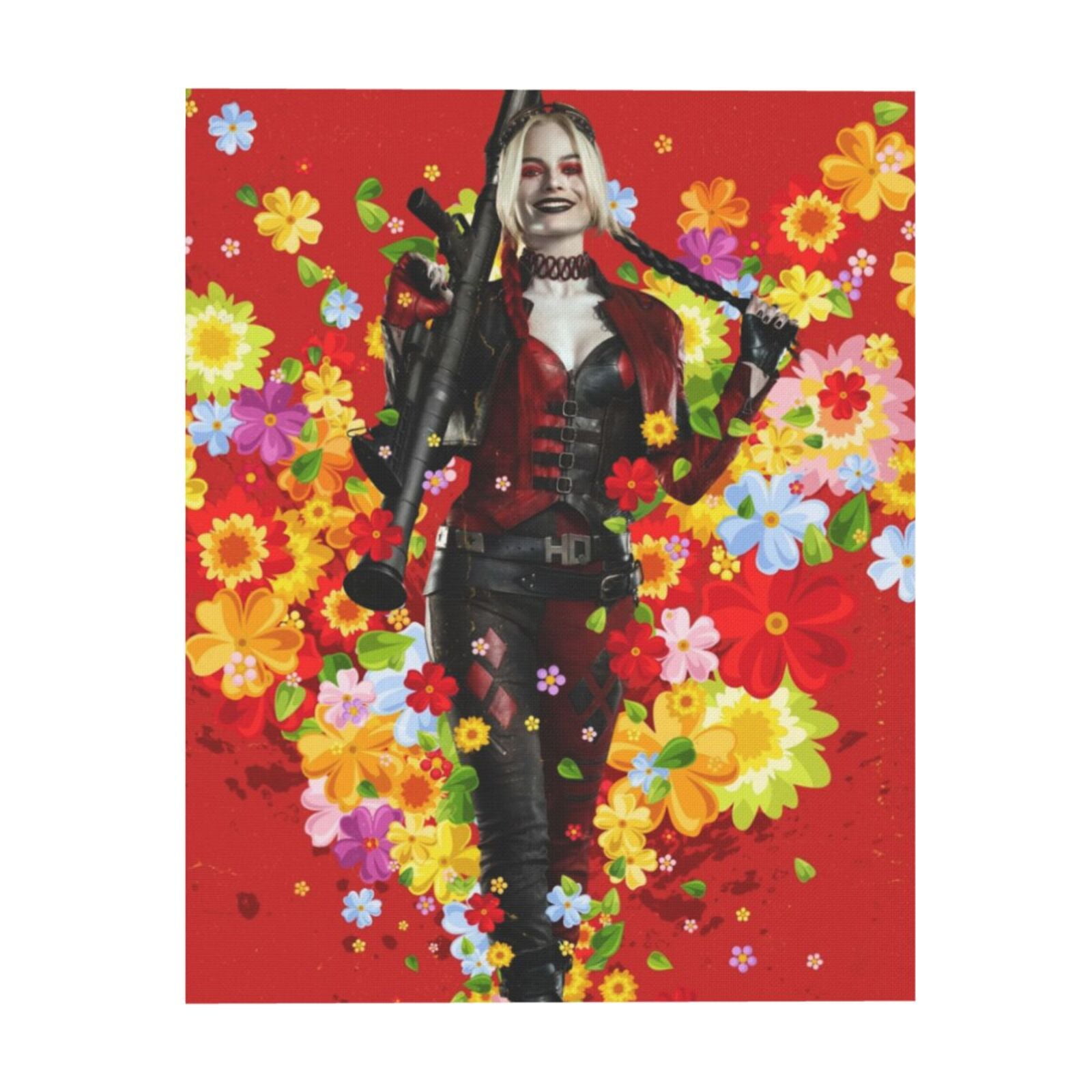 The Suicide Harley Quinn Squad Canvas Decorative Poster Art Picture ...