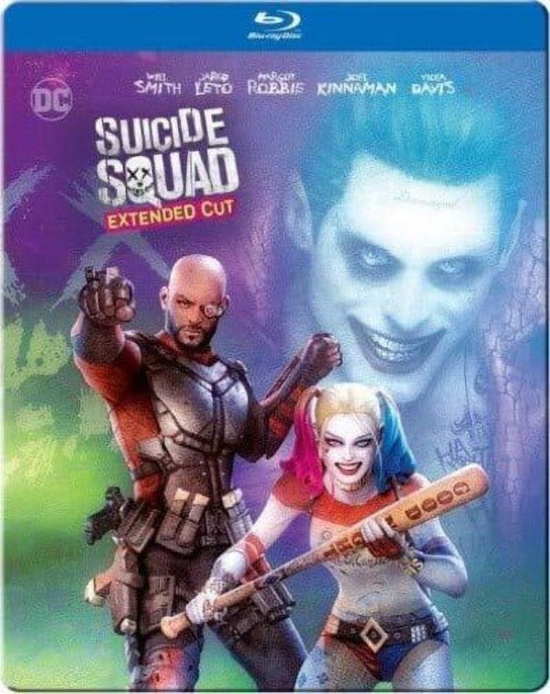 Suicide Squad (Extended Cut) (Blu-ray) (Steelbook), Warner Home Video, Action & Adventure ...