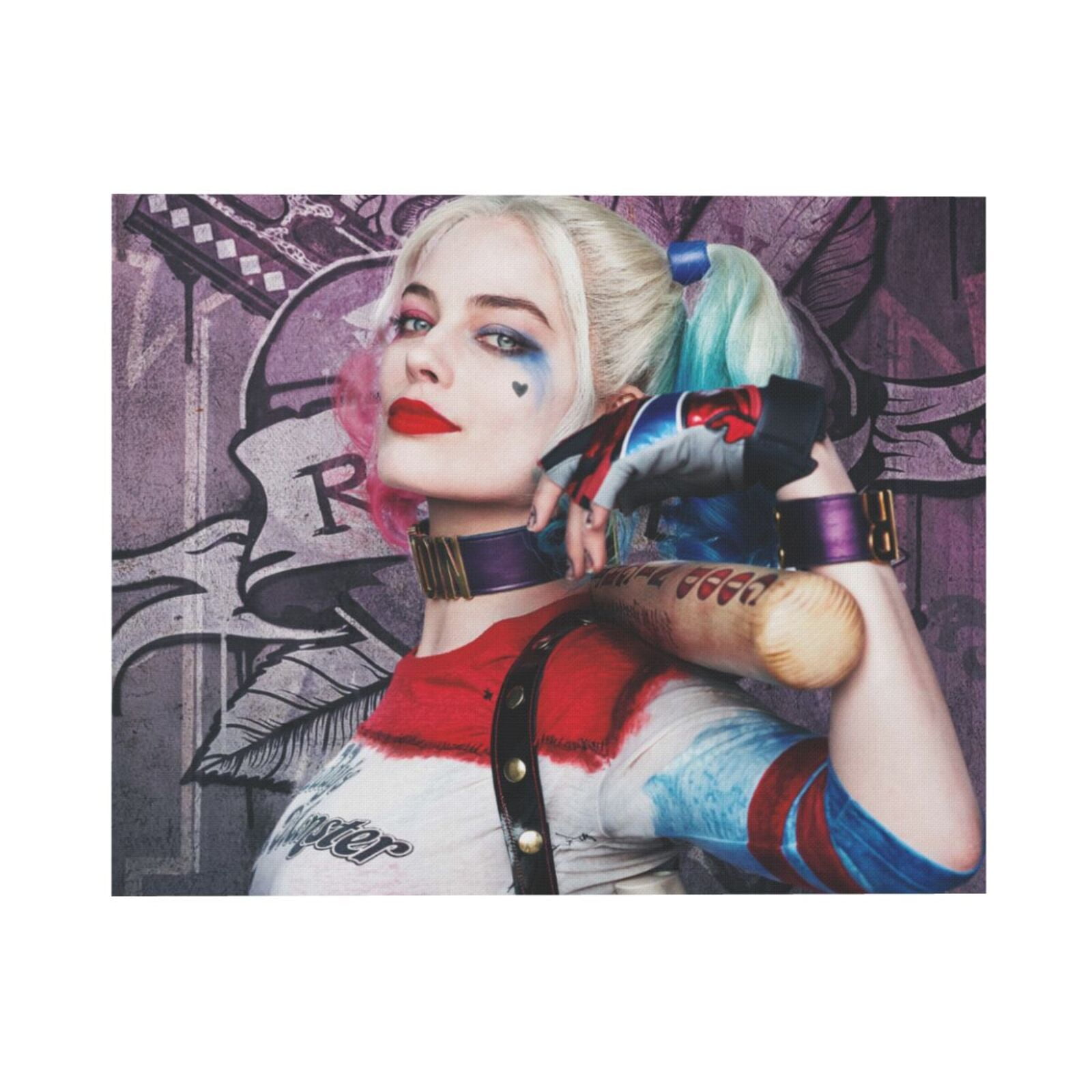 Suicide Squad Harley Quinn Canvas Decorative Poster Art Picture Painting Bedroom Painting Decor ...