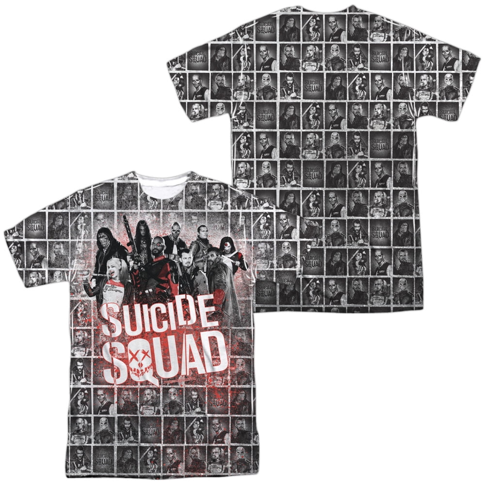 Suicide Squad Squad Splatter Allover Print Officially Licensed ...