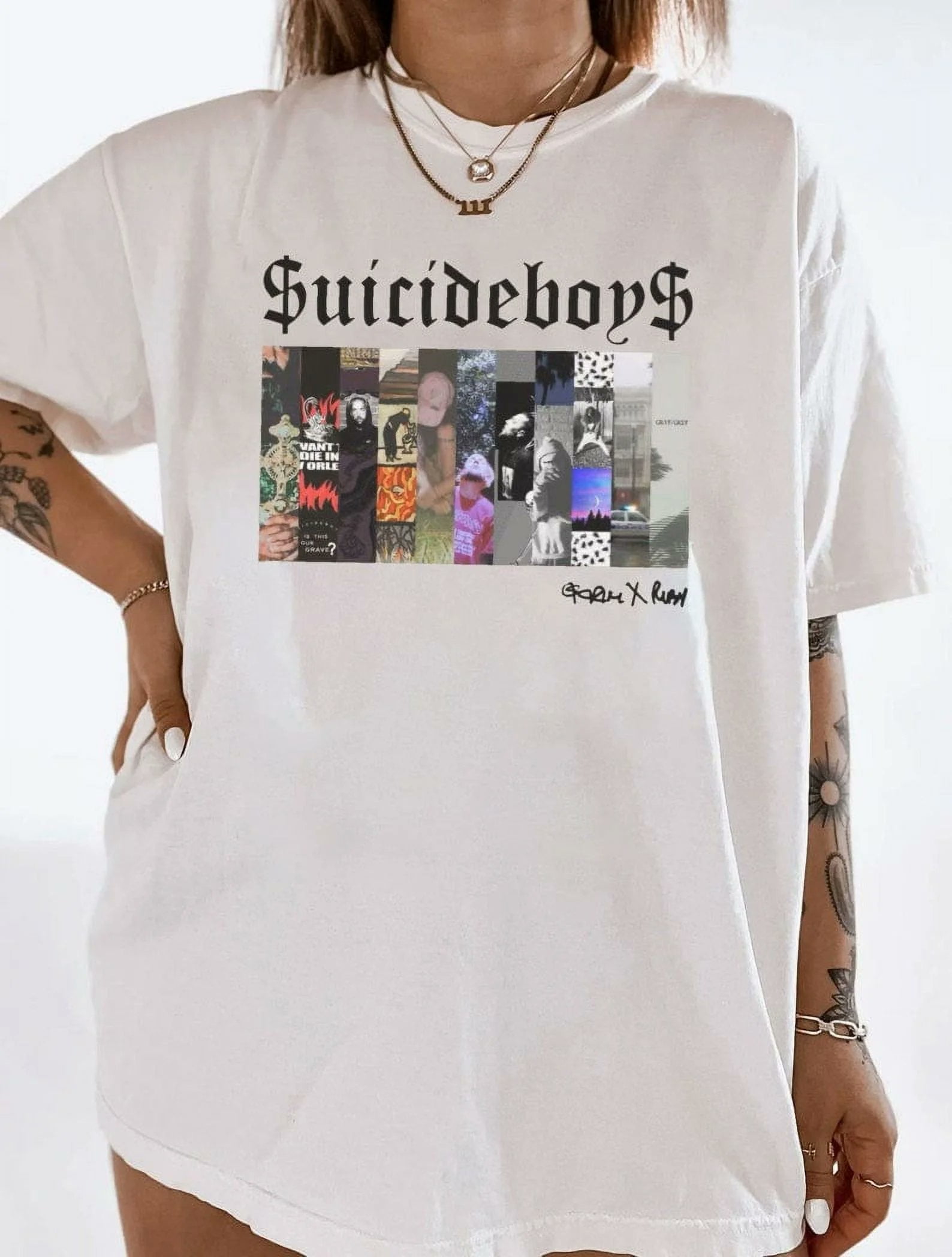 Suicideboys Cigarette Album 2024 T-Shirt – Concert Merch, Rap Music ...