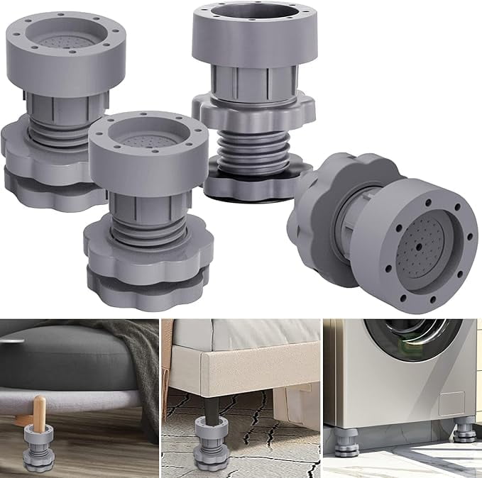Suicune Washer Dryer Anti Vibration Pads with Suction Cup Feet Fridge ...