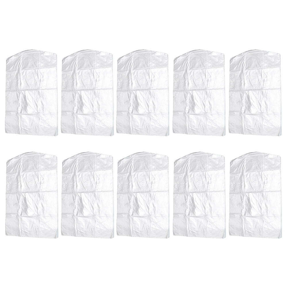 Suit Dust Cover, 50pcs Garment Covers Transparent Clothes Covers Suit ...