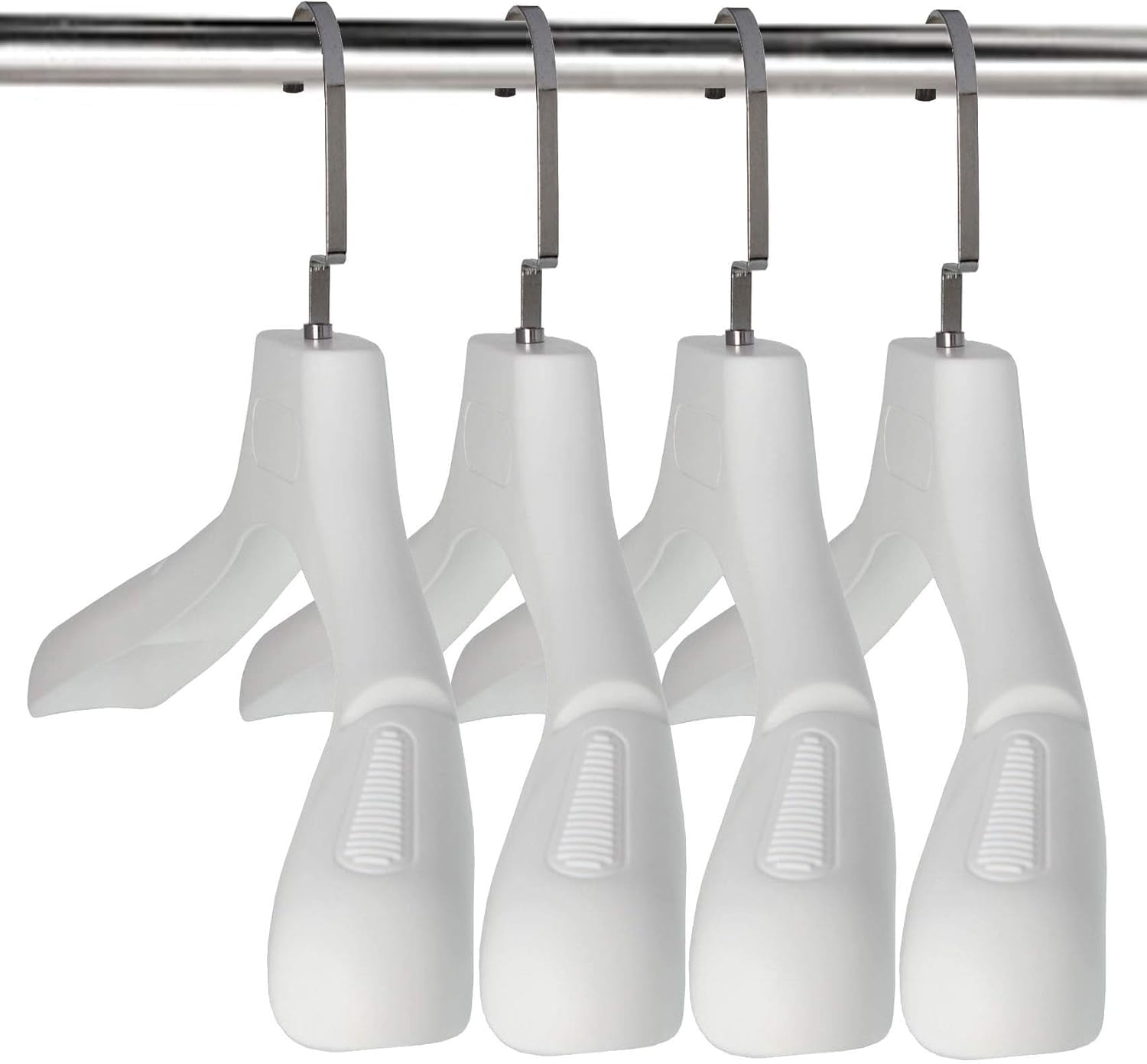 Suit Hangers for Men 20 Pack, Extra Wide Suit Hanger Non Slip Width 17. ...