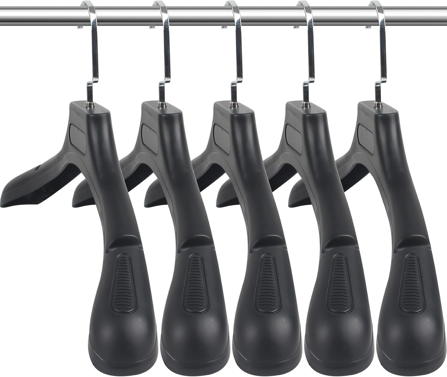Suit Hangers for Men 40 Pack, Extra Wide Suit Hanger Non Slip Width 17. ...