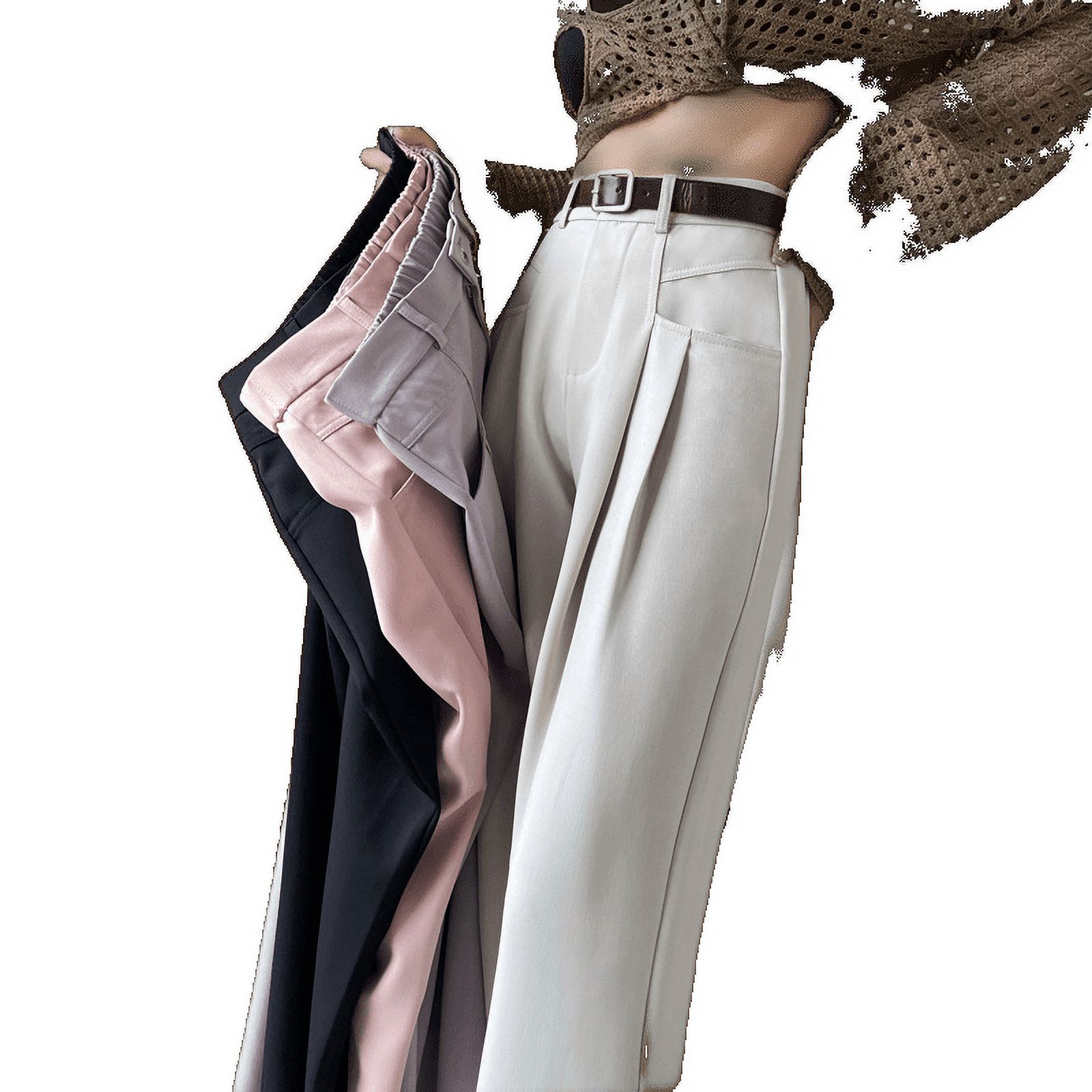 Suit -Wide Wide -Legged Female Spring And Summer Loose Casual High ...