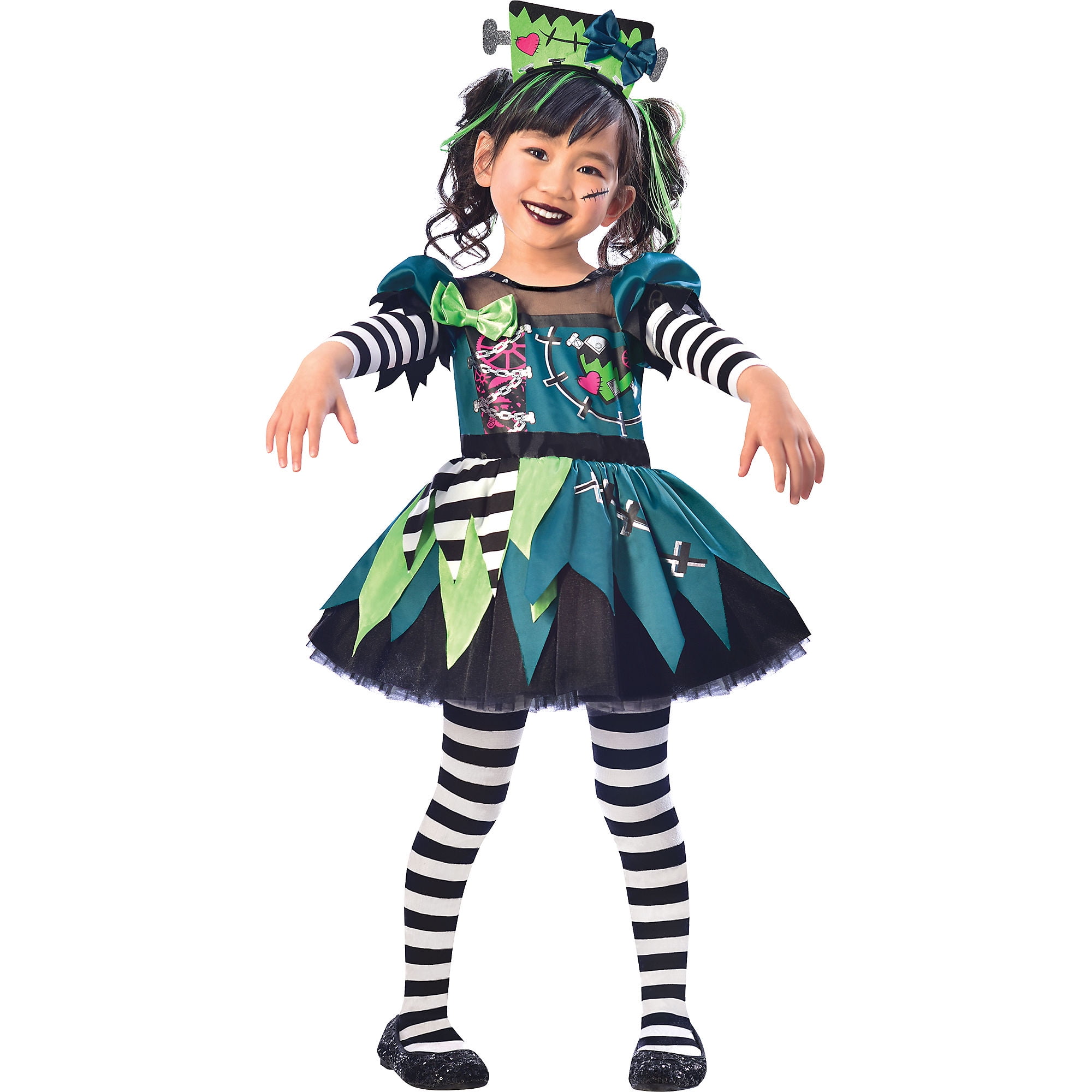 Suit Yourself Monster Miss Halloween Costume for Kids, Toddler Girls ...