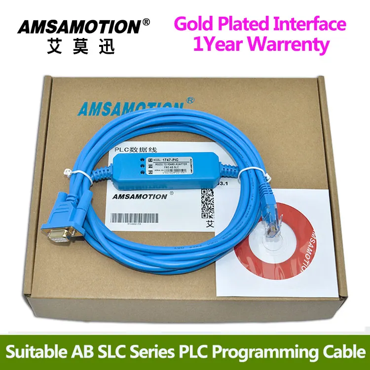 Suitable Allen Bradley 5/01 5/02 5/03 SLC Series PLC Programming Cable ...