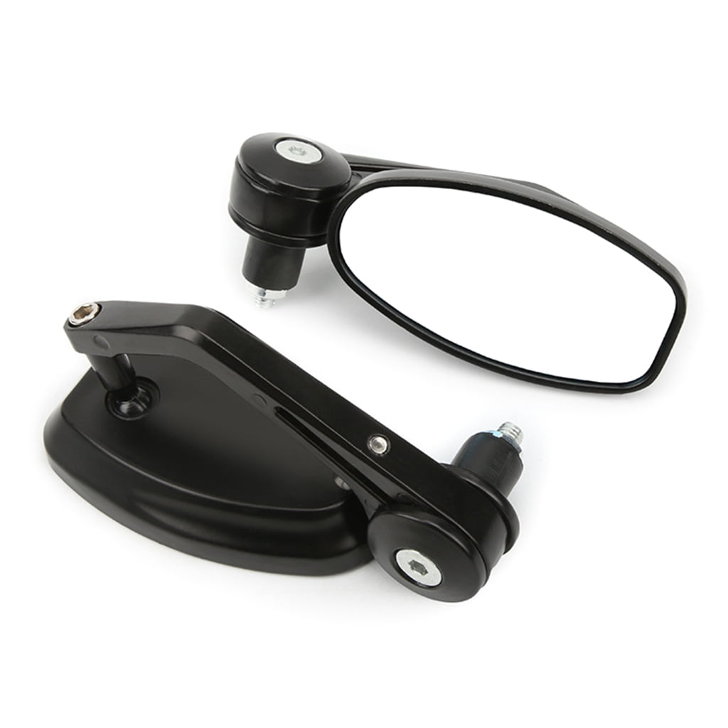 Suitable For 7/8" 22mm Bar End Motorcycles Rear View Mirror Side ...