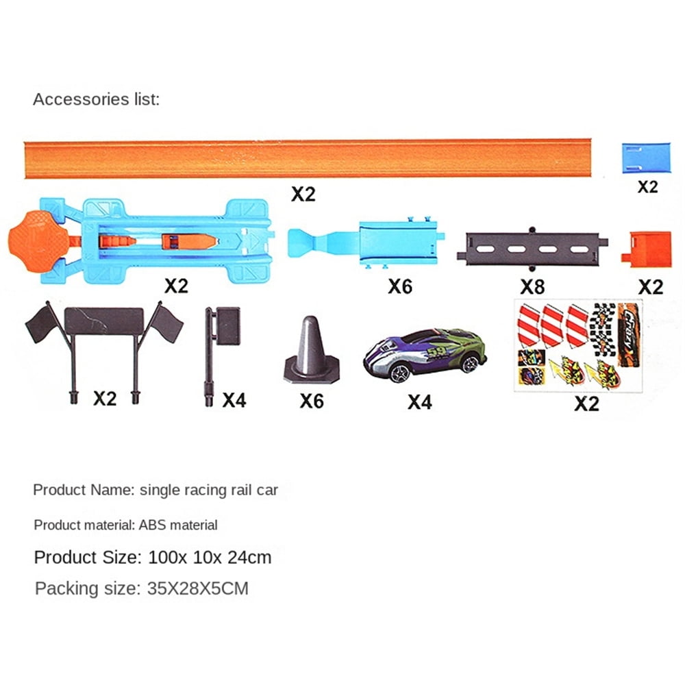 Suitable For Hot Wheels Ejection Track Car Childrens Car Racing Toy Boy ...