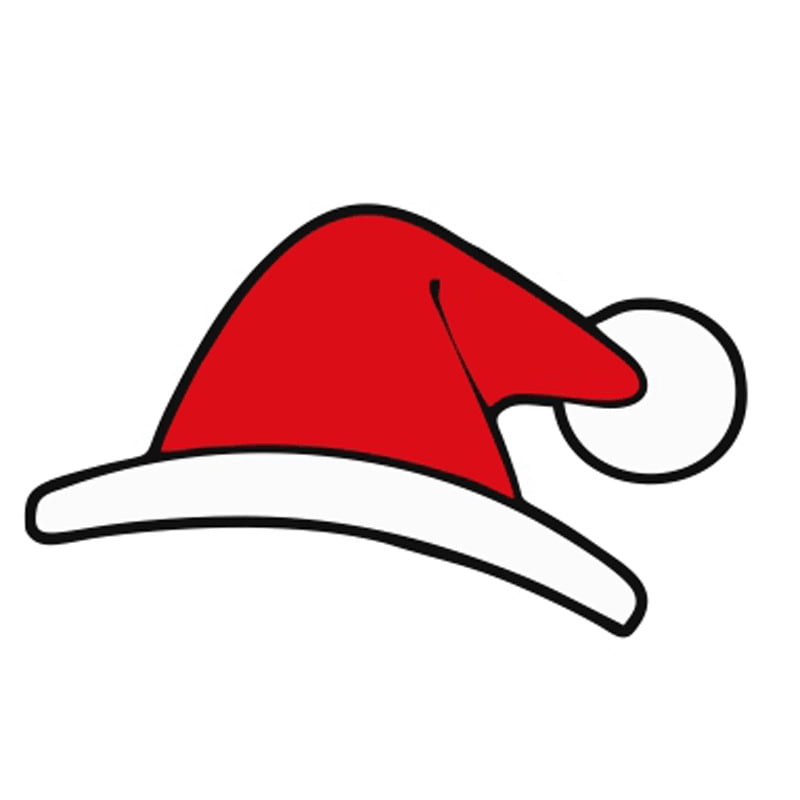 Suitable For Tesla Christmas Hat Sticker Model3/y Car Sticker ...