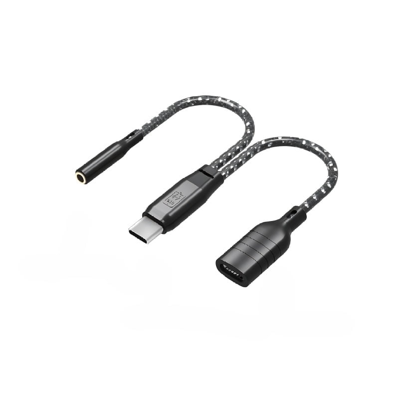 Suitable for 15 TYPEC To 3.5MM Round Port + TPC Female Port, 3.5MM ...