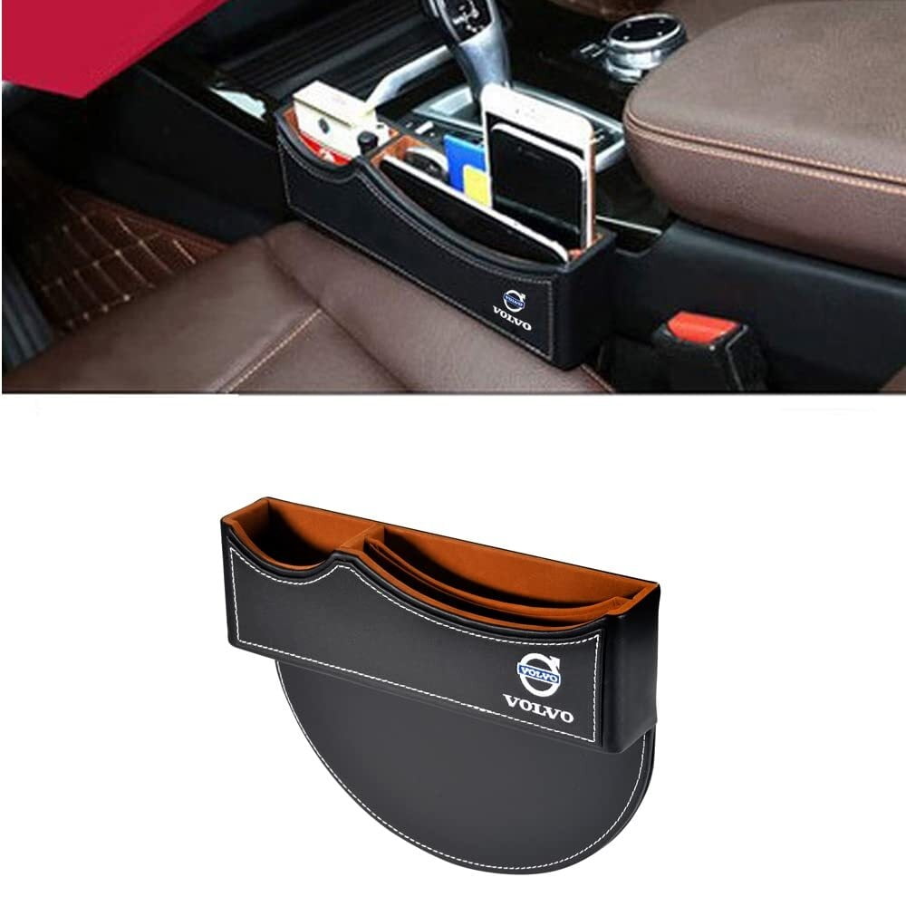 Suitable for Volvo S60 V60 S90 V90 XC40 XC60 XC90 Seat Gap Filler, Console Organizer, Car Pocket ...