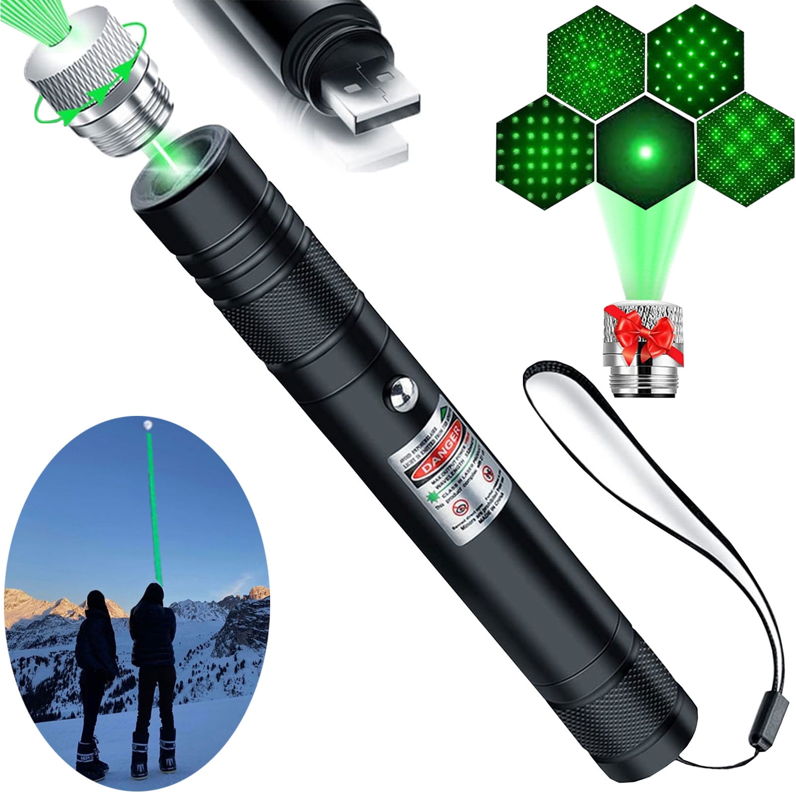 Suitable for camping, hiking and outdoor hunting. Long-range green ...