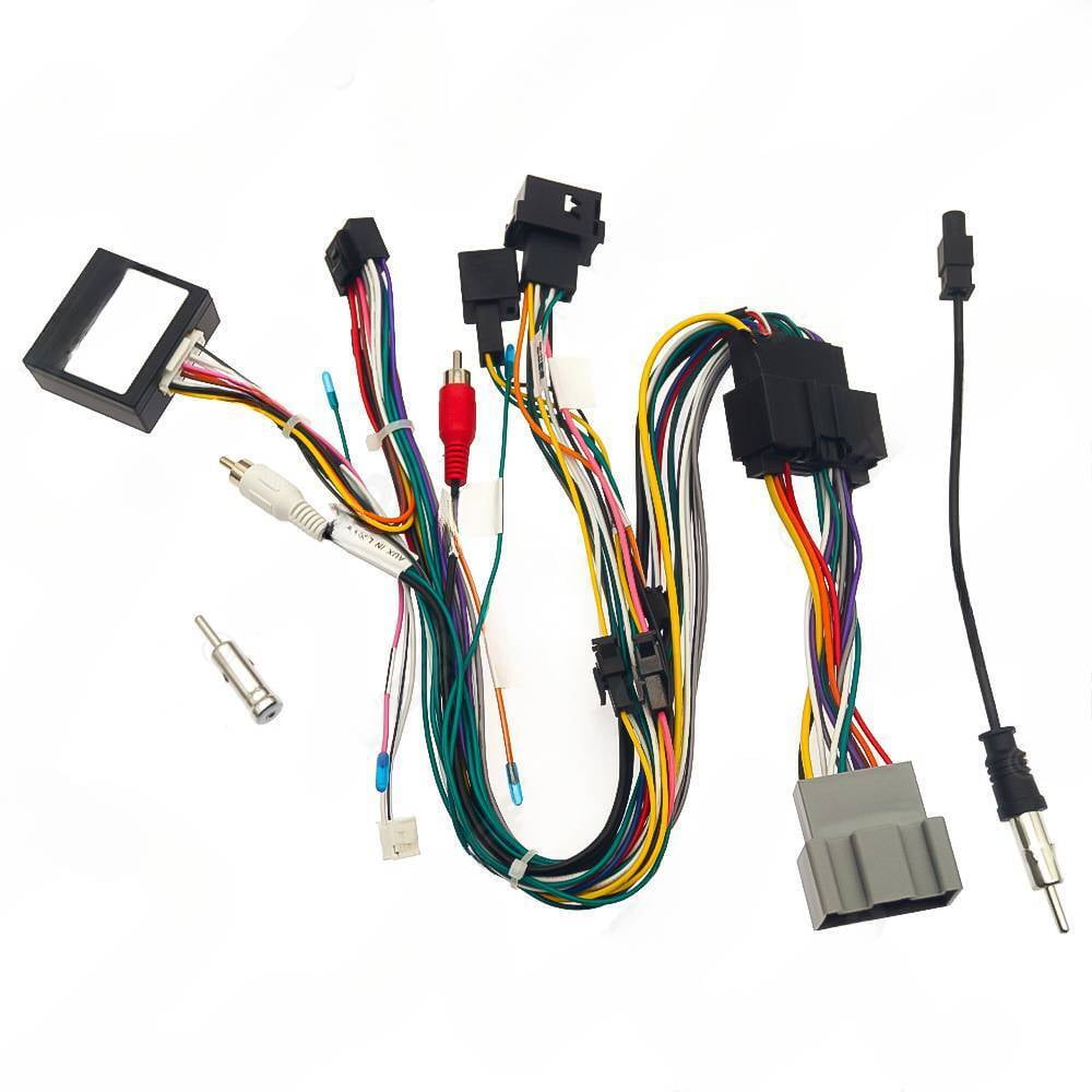 Suitable for 2009-2014 Ford Fiesta 16Pin modification line, Android large screen navigation ...