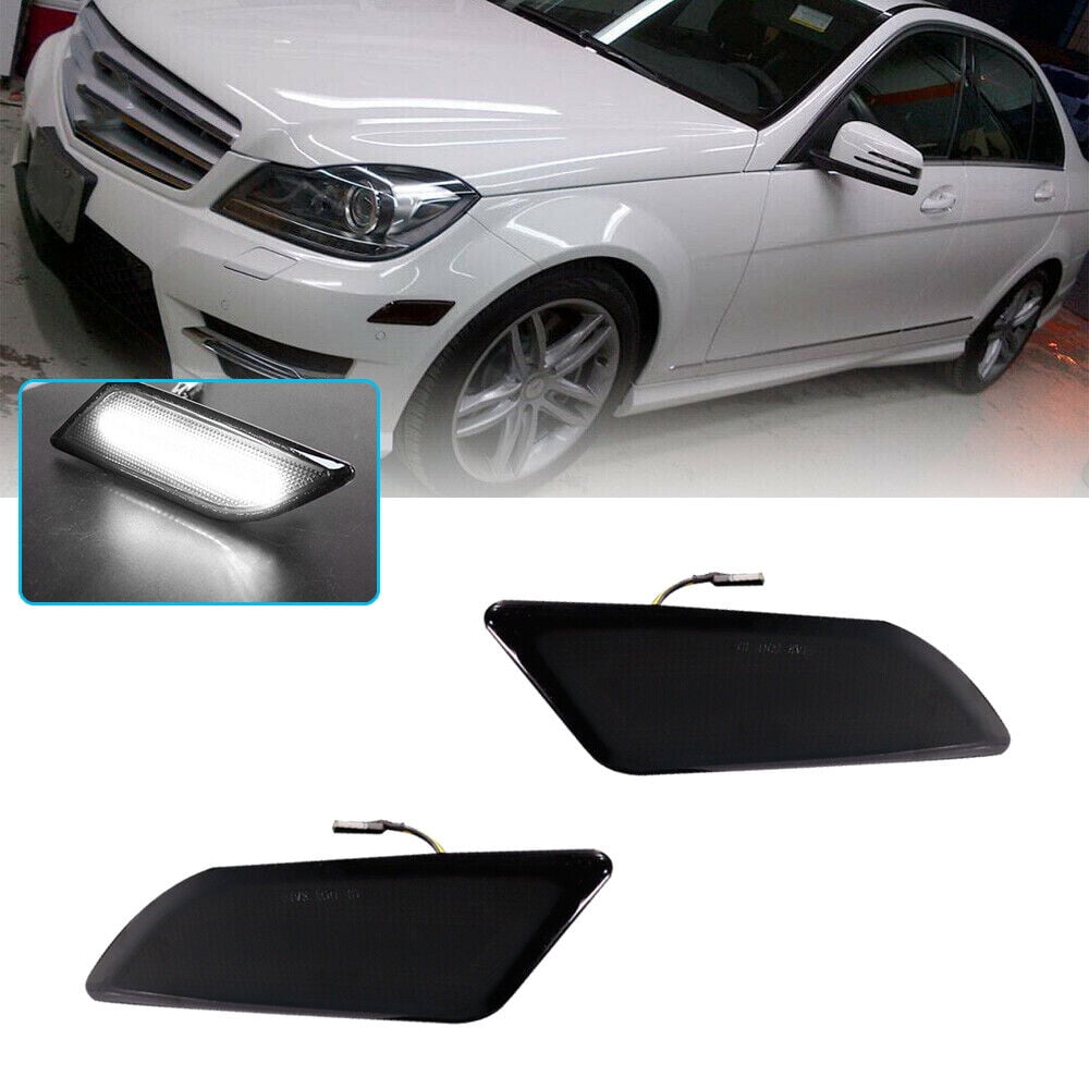 The white LED marking light on the front bumper is suitable for 12-14 ...